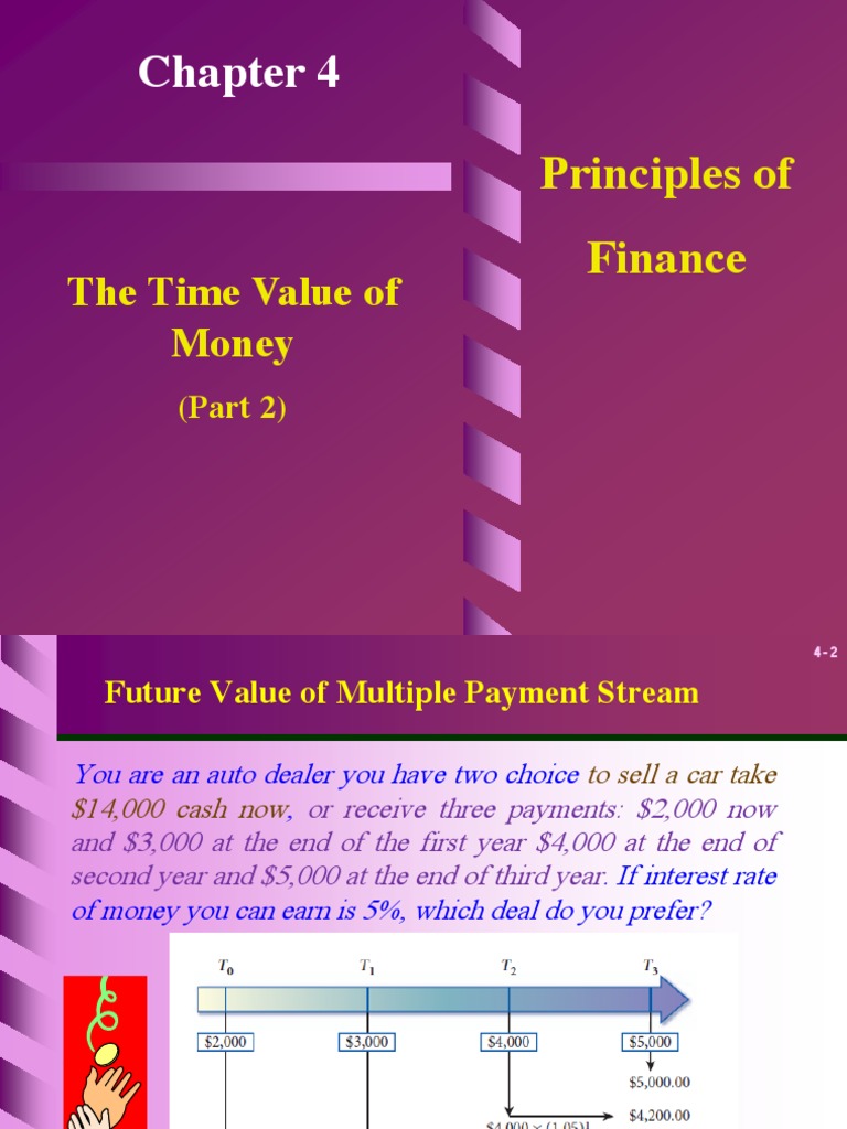 CH - 4 - Time Value of Money | PDF | Present Value | Interest