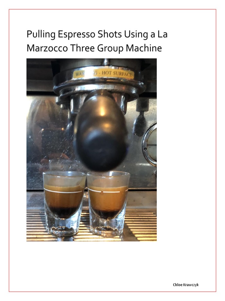 Espresso Shot Pulling Guide | PDF