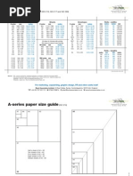 ISO and JIS Standard Paper Sizes | PDF | Printing | Publishing