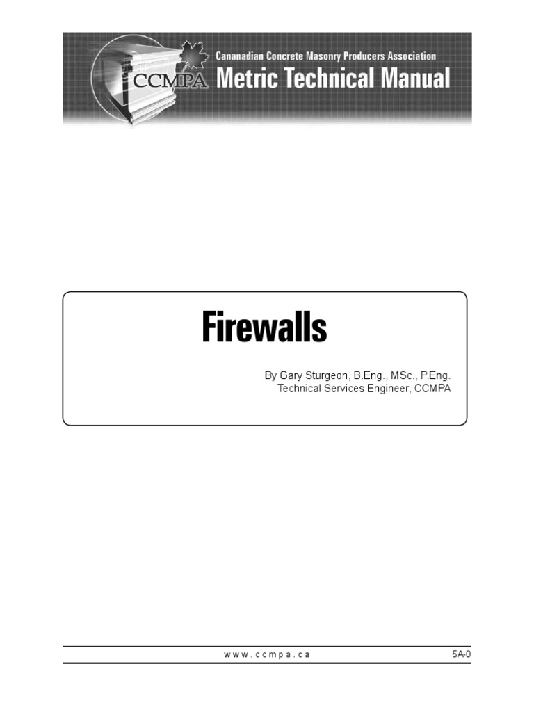Firewall Design Guide for NBCC Compliance | PDF | Wall | Framing ...