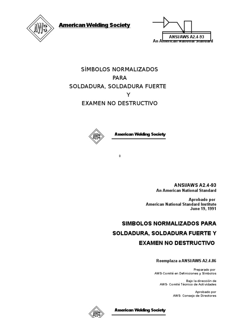 Ansi Aws A2.4 | PDF | Business