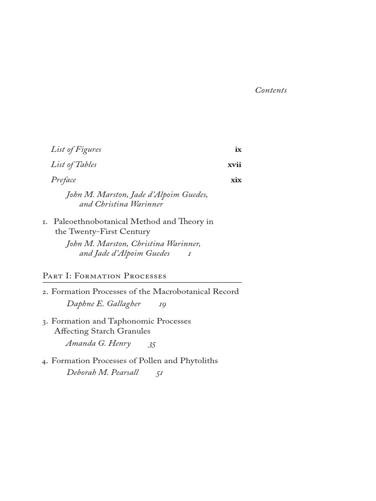 Marston Et Al 2015 | PDF | Archaeology | Human