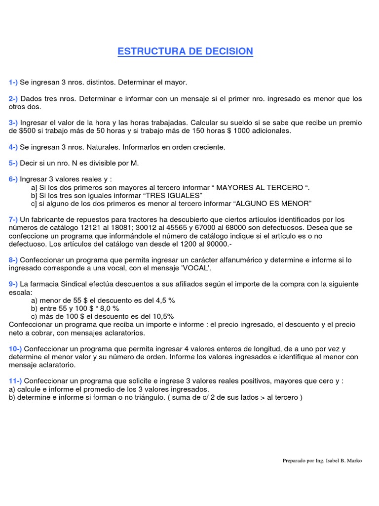 Estructura de Decision | PDF | Business