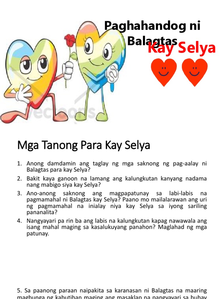 Paghahandog Kay Selya | PDF