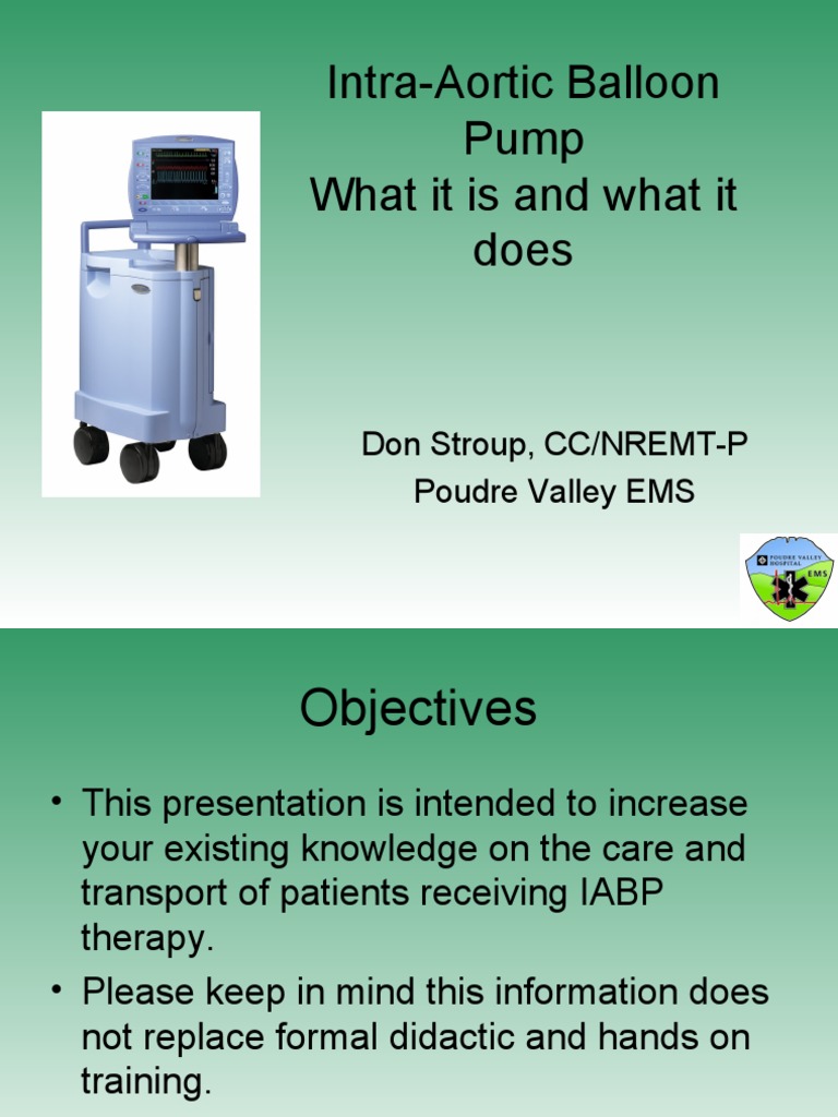 An Overview of Intra-Aortic Balloon Pumps: Their Function, Indications ...