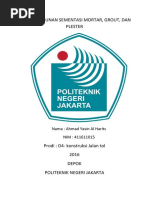 Definisi dan Manfaat Spesi dalam Bangunan | PDF