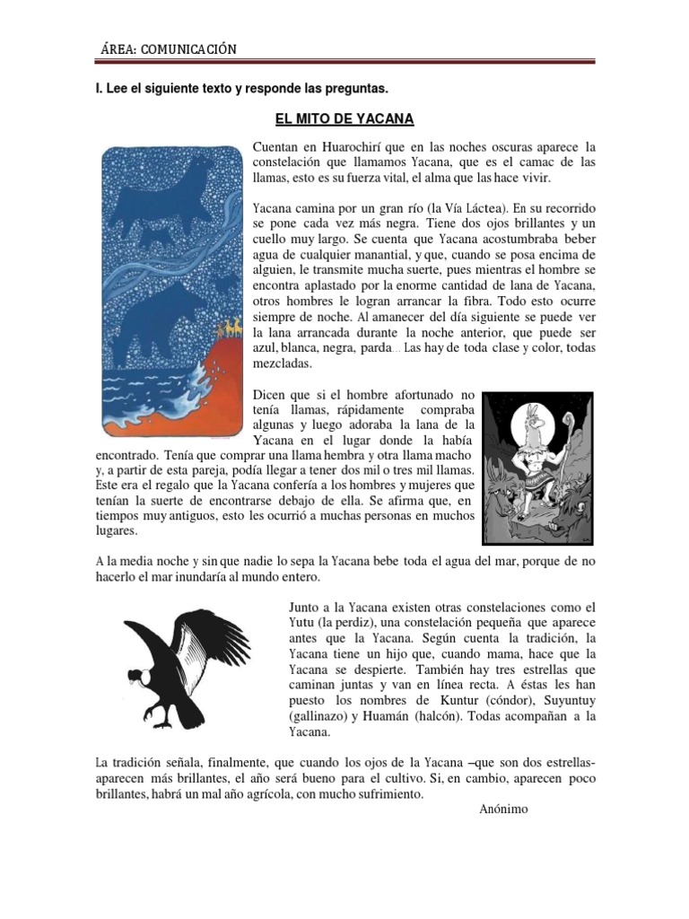 El Mito Yacana | PDF | Constelación