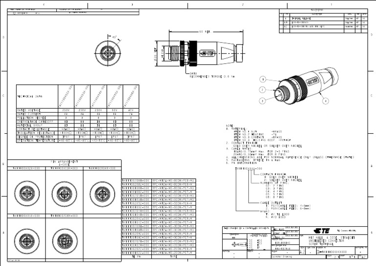 Conector CSI | PDF | Electrical Connector | Components