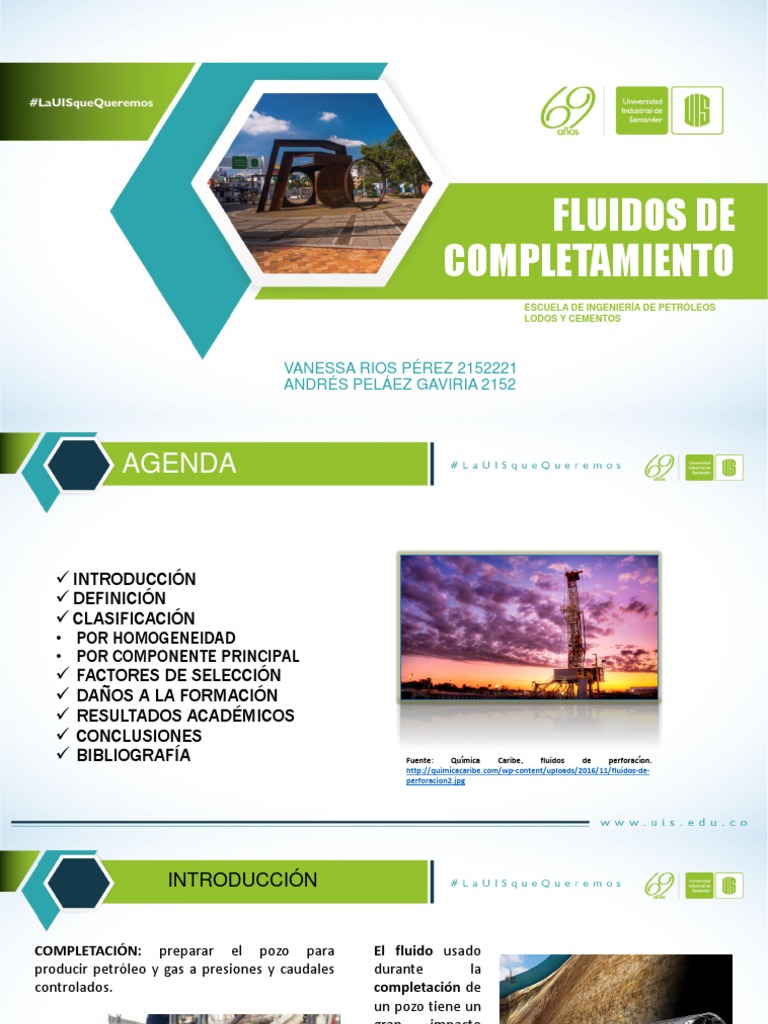 Fluidos de Completamiento | PDF | Calcio | Petróleo