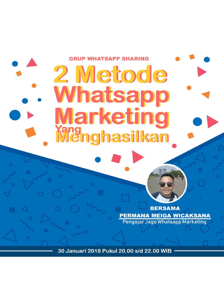 Dua Metode Wa Marketing Yang Menghasilakan | PDF