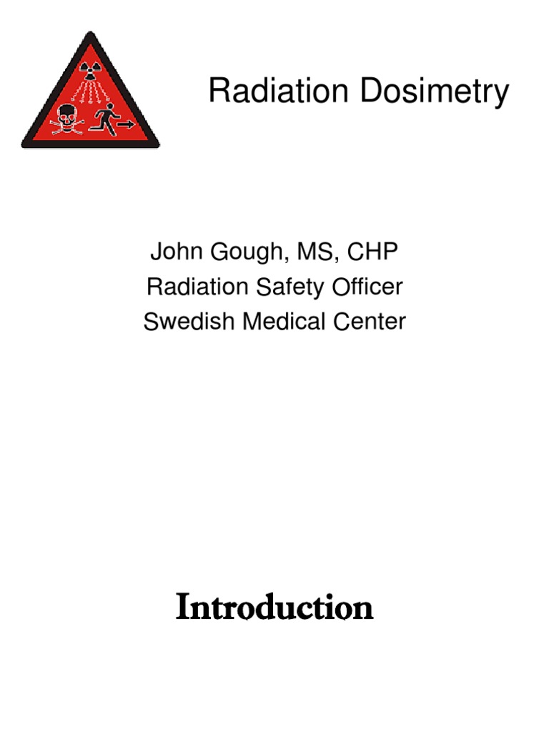 Radiographers - Radiation Dosimetry | PDF | Dosimetry | Ionizing Radiation
