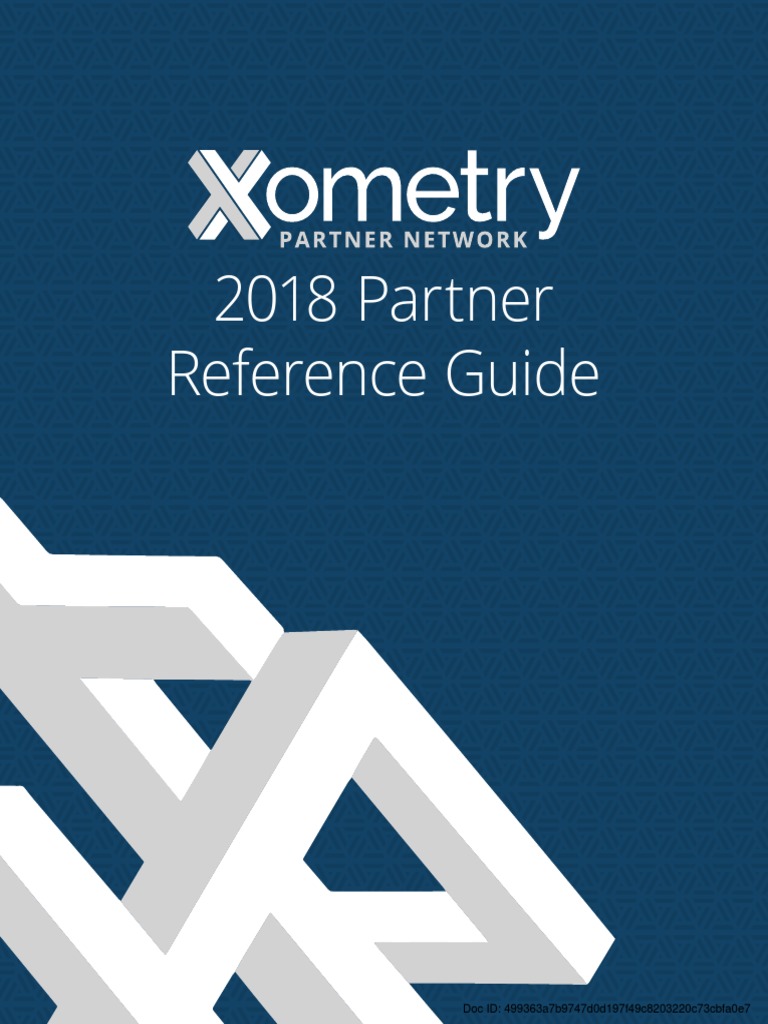 2018 Xometry Partner Reference Guide | PDF | Point Of Sale | Production ...