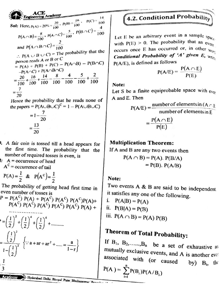 Probability Practice Questions | PDF