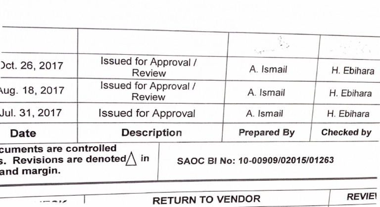 Issued For Approval / Review Issued For Approval / Review | PDF