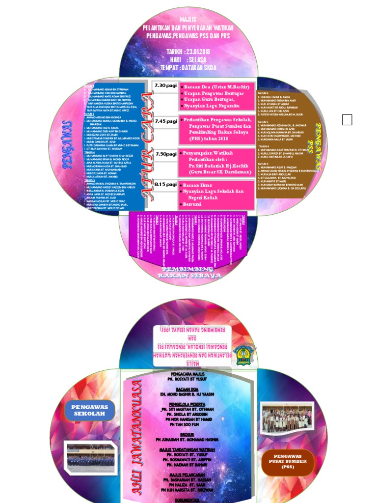 Brosur Perlantikan Pengawas Pss Prs | PDF