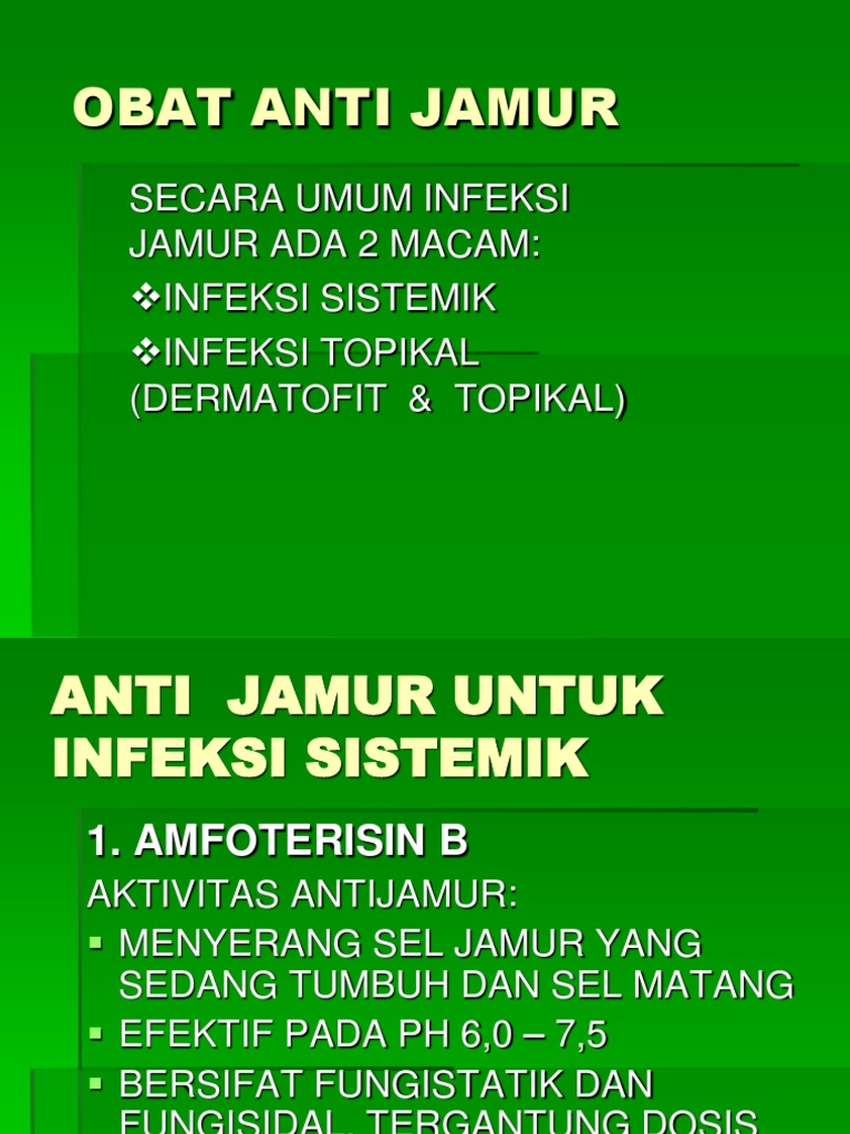 Obat Anti Jamur | PDF