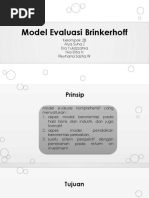 Model Evaluasi Brinkerhoff-1 | PDF | Bisnis