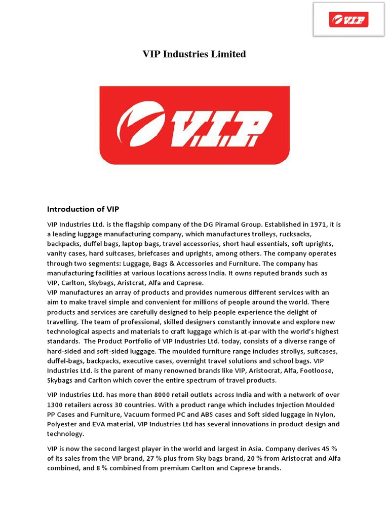 VIP General Management | PDF | Brand | Business