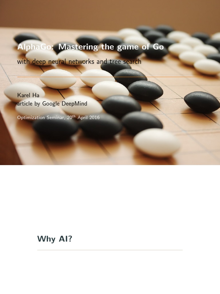 AlphaGo: Deep Learning in Go | PDF | Artificial Neural Network ...