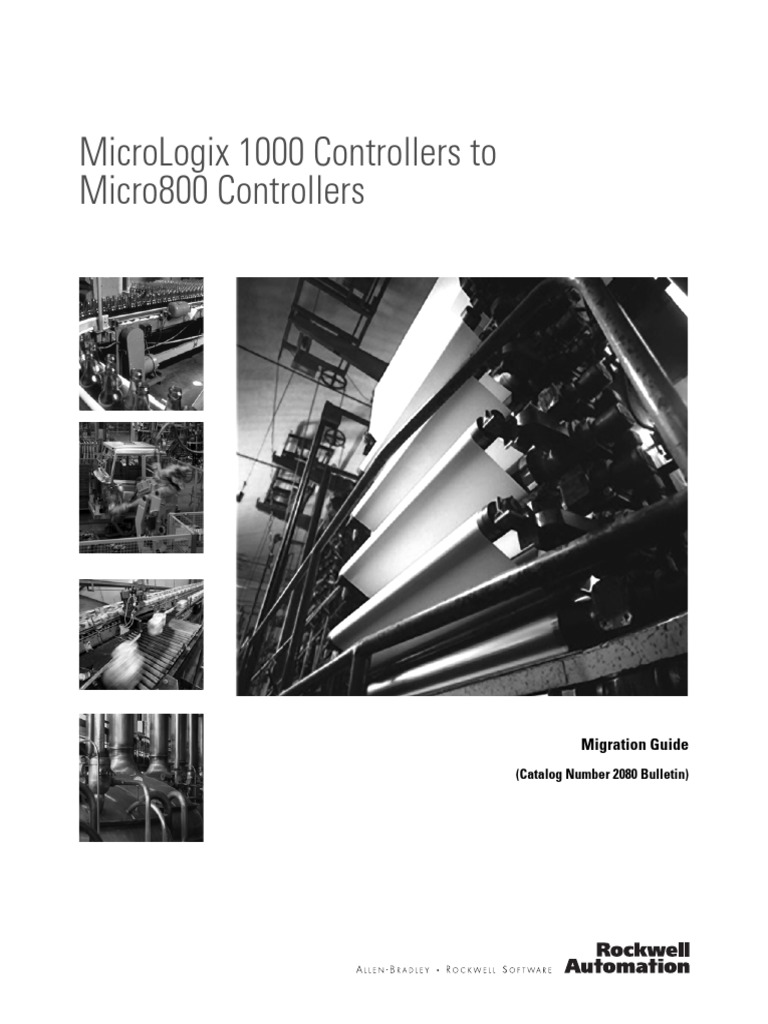 Reference Manual - MicroLogix 1000 Controllers To Micro800 Controllers ...