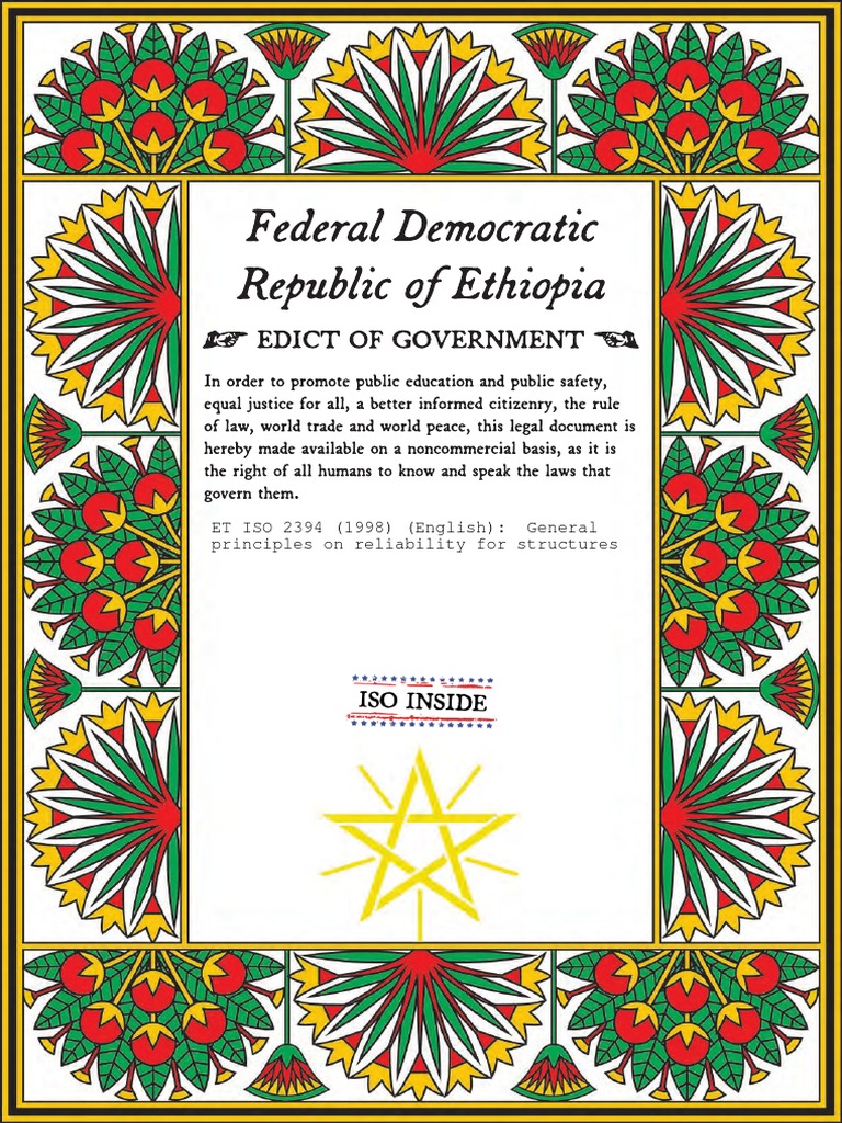 Et Iso 2394 1998 | PDF