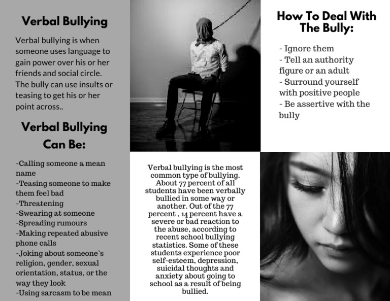 Understanding Verbal Bullying Effects | PDF