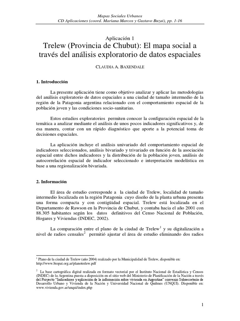 A01 Trelew | PDF | Mapa | Cuantil