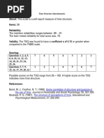 Time Management Behavior Scale Overview | PDF | Behavioural Sciences ...