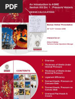 ASME BPVC - VIII.1-2015 UG-27: UG-27 Thickness of Shells Under Internal ...