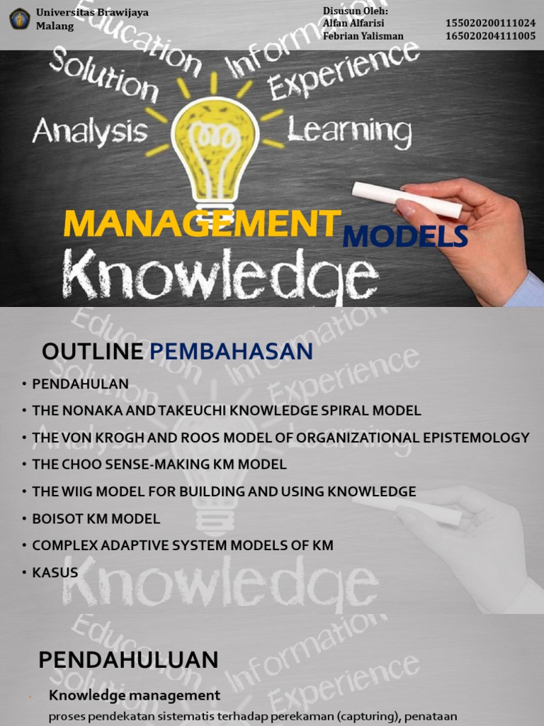 Knowledge Management Model | PDF