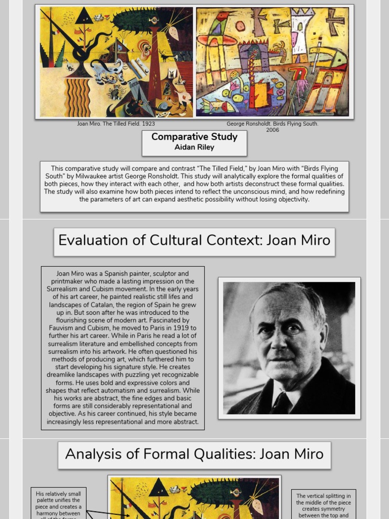 Comparative Study | PDF | Surrealism | Paintings
