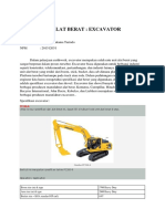 Spesifikasi Alat Berat Exca | PDF