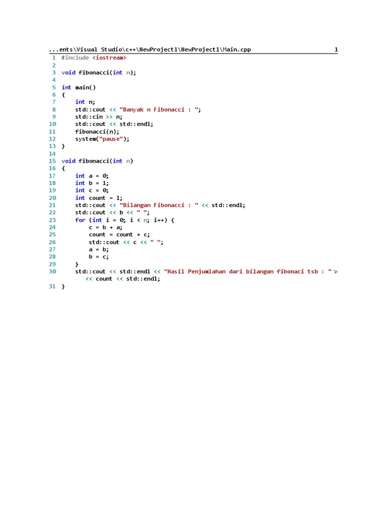 Void Int Int Int: #Include N | PDF