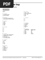 Interchange 3 - Workbook Answer Key - 5th Ed | PDF