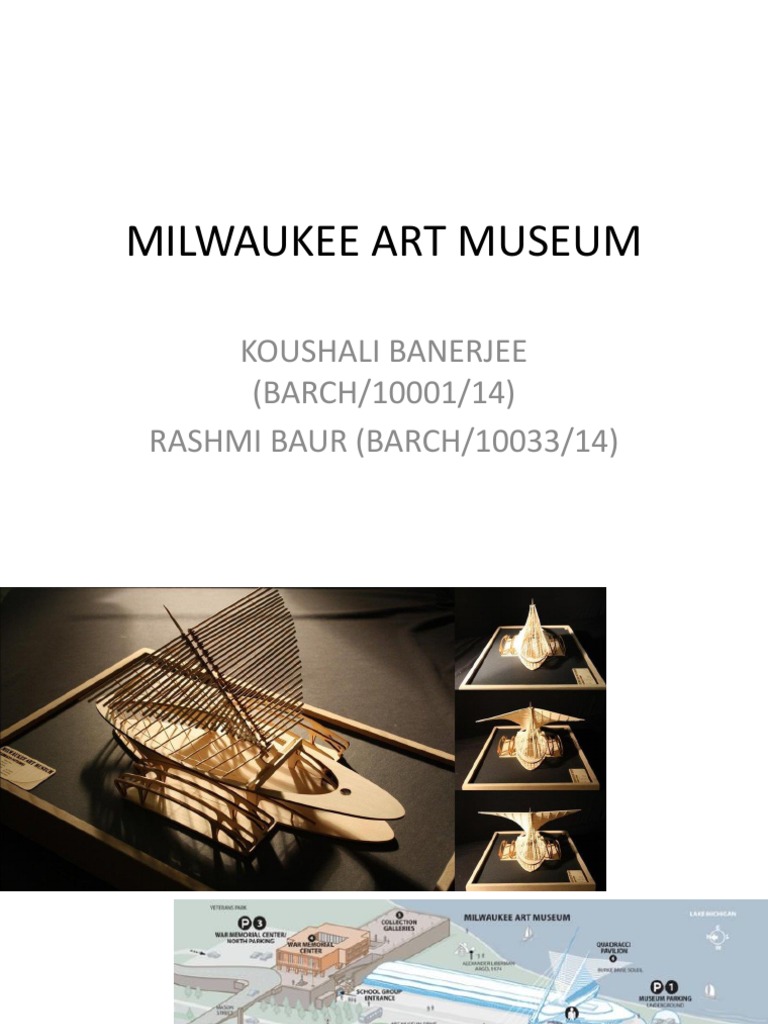 Milwaukee Art Museum | PDF | Beam (Structure) | Bridge
