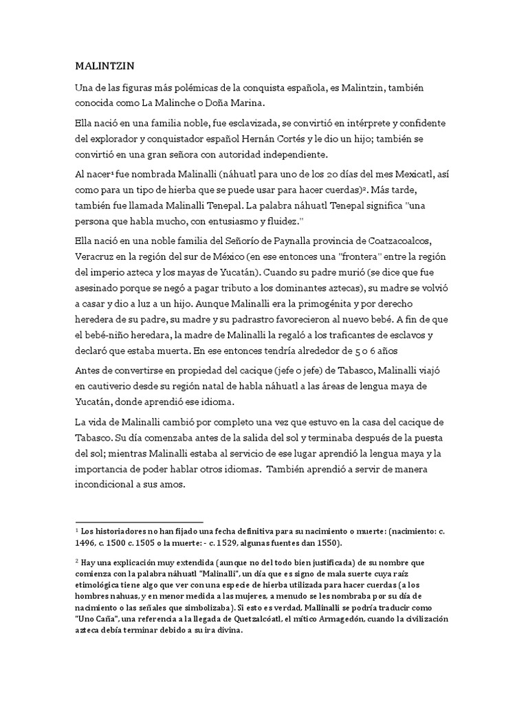 064 Malintzin Historica Imaginal | PDF | Hernán Cortés | America latina