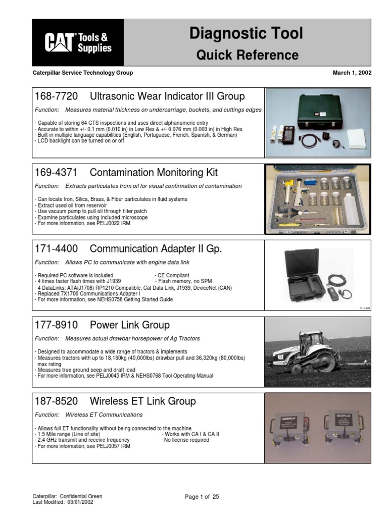Diagnostic Tools | PDF | Manufactured Goods | Electrical Engineering
