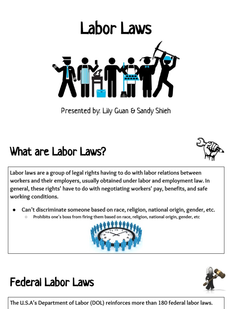 Overview of U.S. Labor Laws | PDF | United States Labor Law | Employment