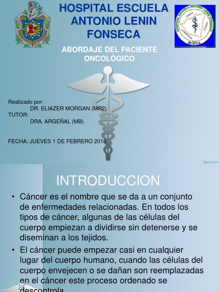 Abordaje Paciente Oncologico | PDF | Linfoma | Tumor cerebral