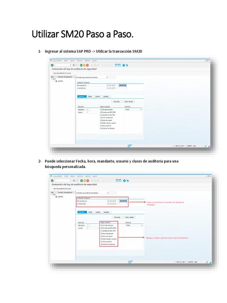 Paso A Paso - SM20 | PDF