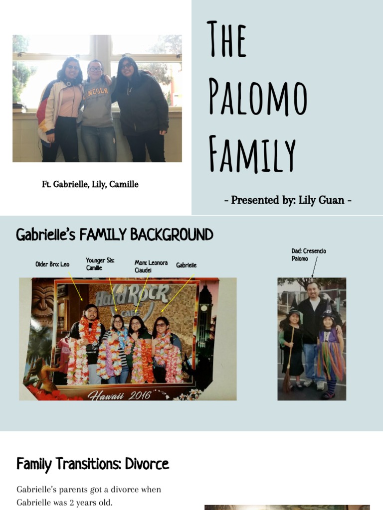 The Palomo Family | PDF