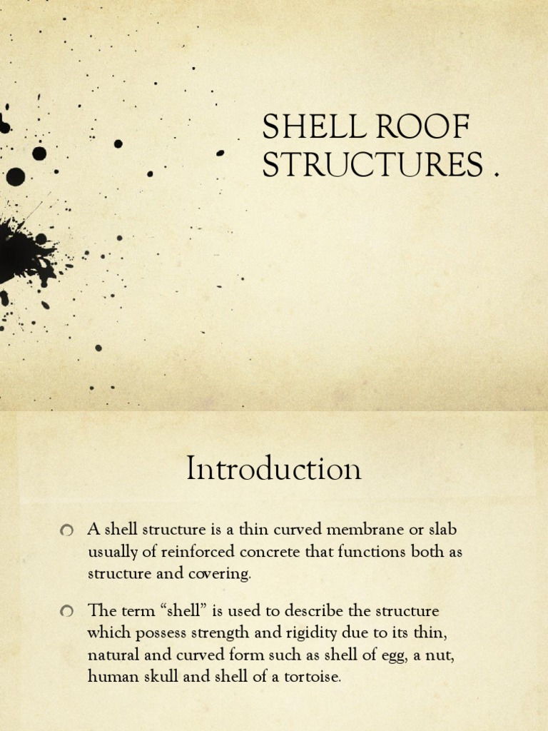 Shell Roof | PDF | Structural Steel | Dome