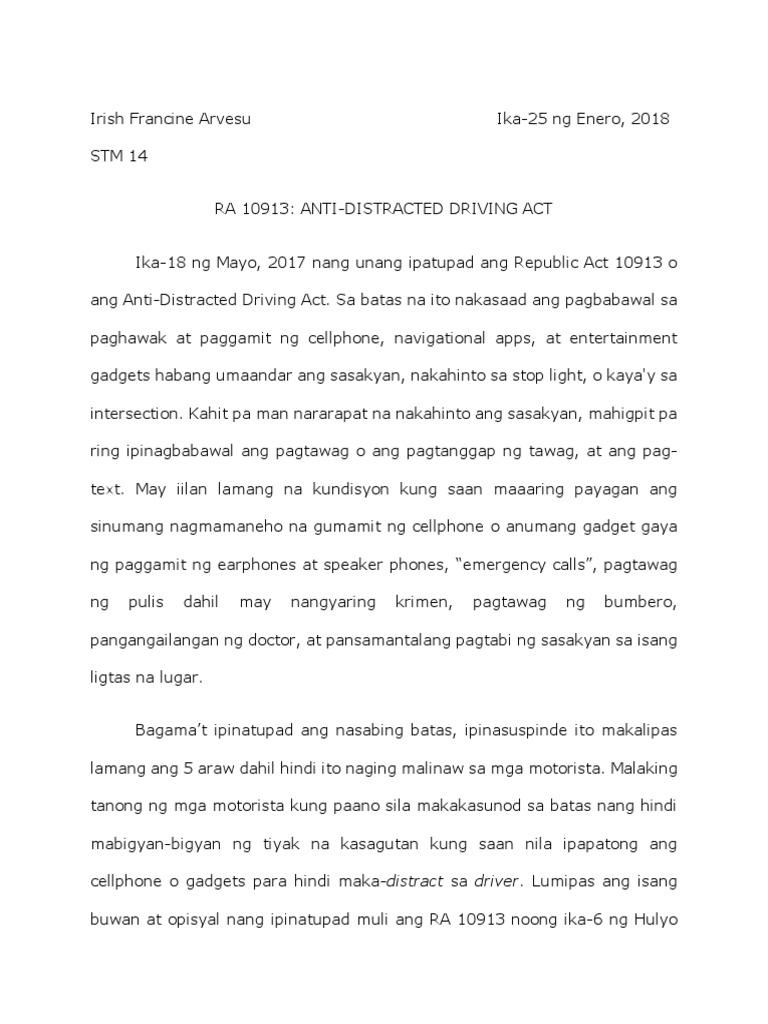 Filipino Output | PDF