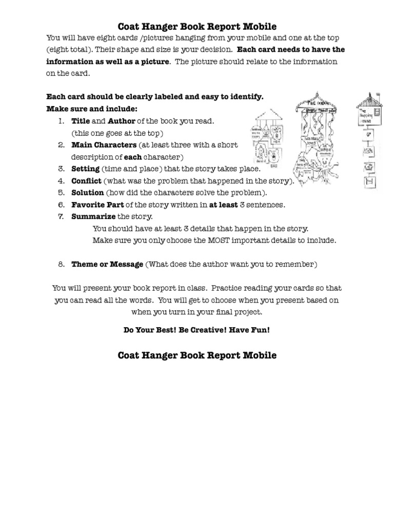 Coat Hanger Book Report | PDF