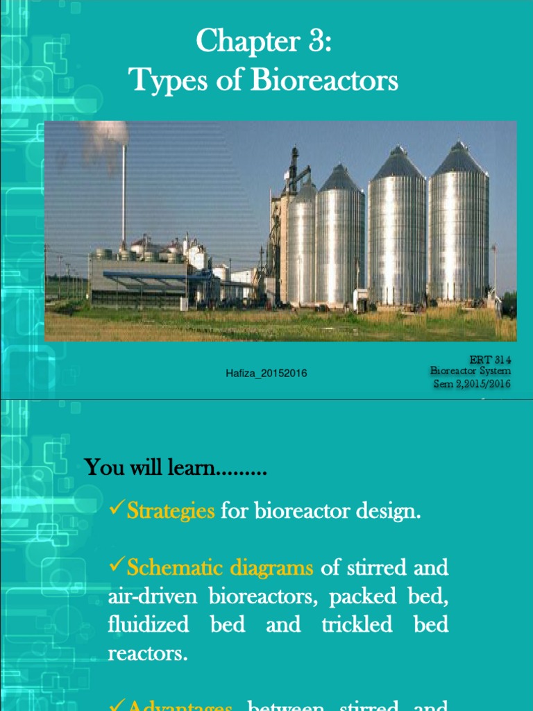 Types of Bioreactors in Biotechnology | PDF | Chemical Reactor | Membrane