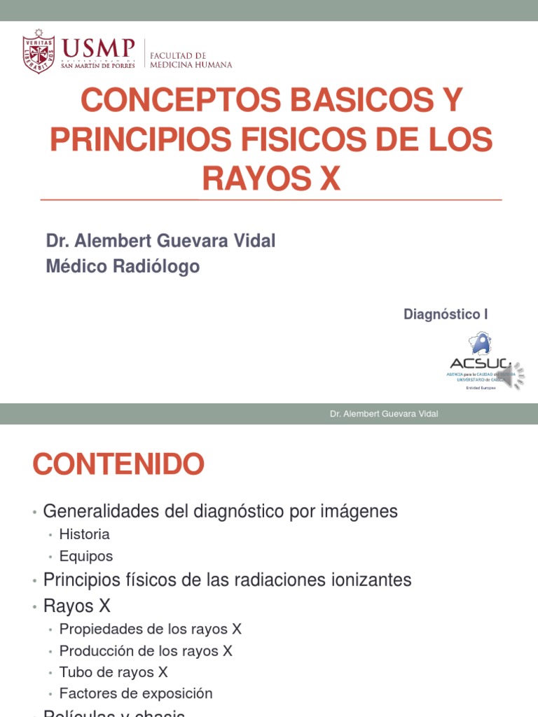 Case 1 y 2 Conceptos Basicos y Principios Fisicos de Los Rayos X | PDF | Rayo X | Radiación ...