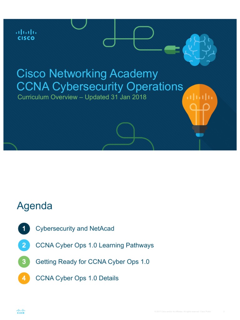 CCNA Cyber Ops 1.0 Overview | Cisco Certifications | Online Safety & Privacy