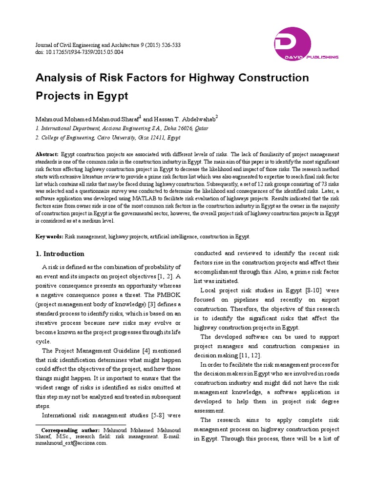Risk Analysis Example | PDF | Risk | Prices