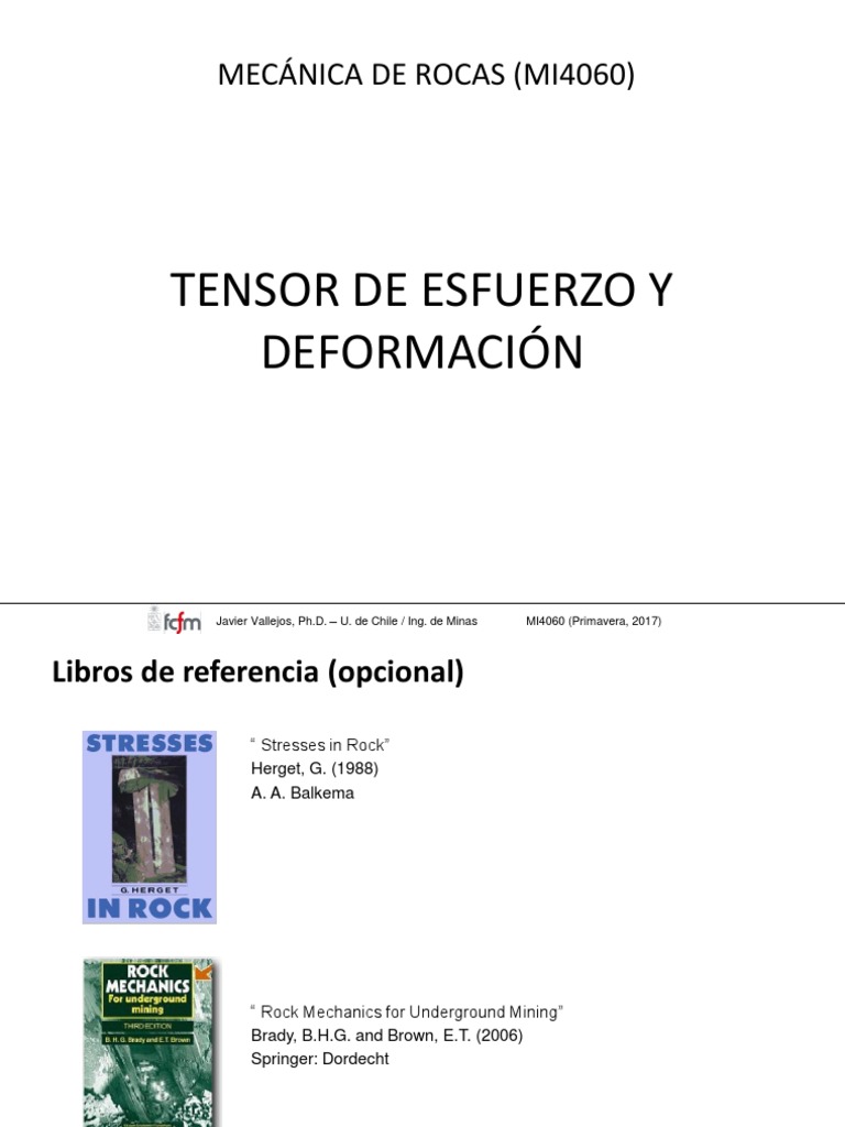 03-Tensor de Esfuerzo y Deformación | PDF | Sistema de coordenadas ...