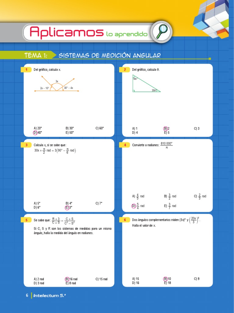 Sistemas de Medicion Angular | PDF | Pi | Medida Geométrica Sistemas de Medicion Angular | PDF | Pi | Medida Geométrica